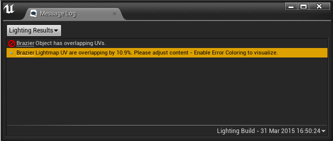 Lightmap Issues — Polycount