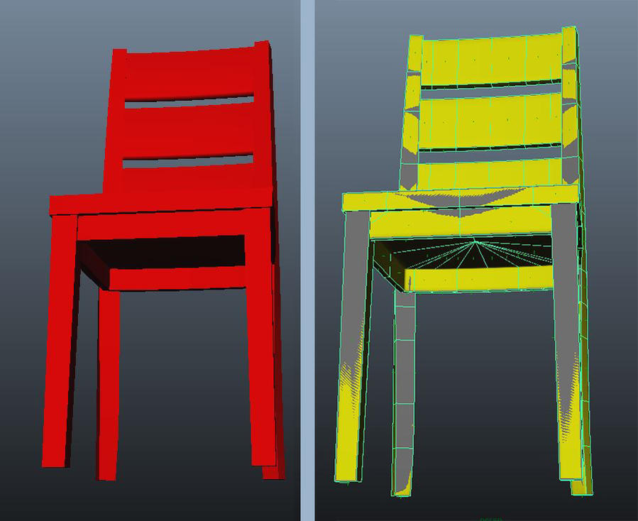 xNormal normal map artifacts — polycount