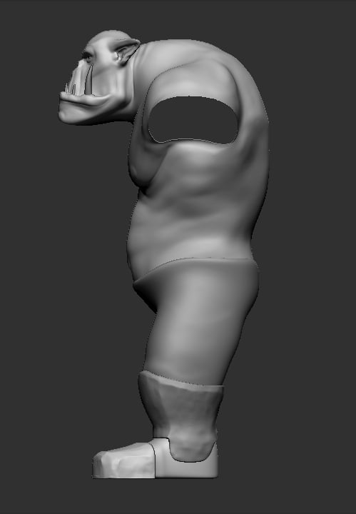 Warhammer Orc — polycount