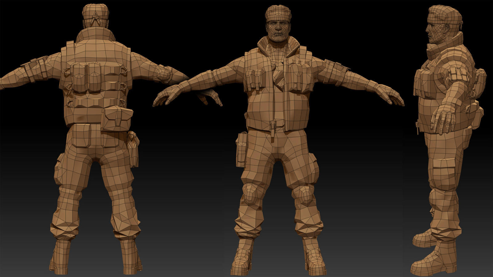 Veteran-Soldier — polycount