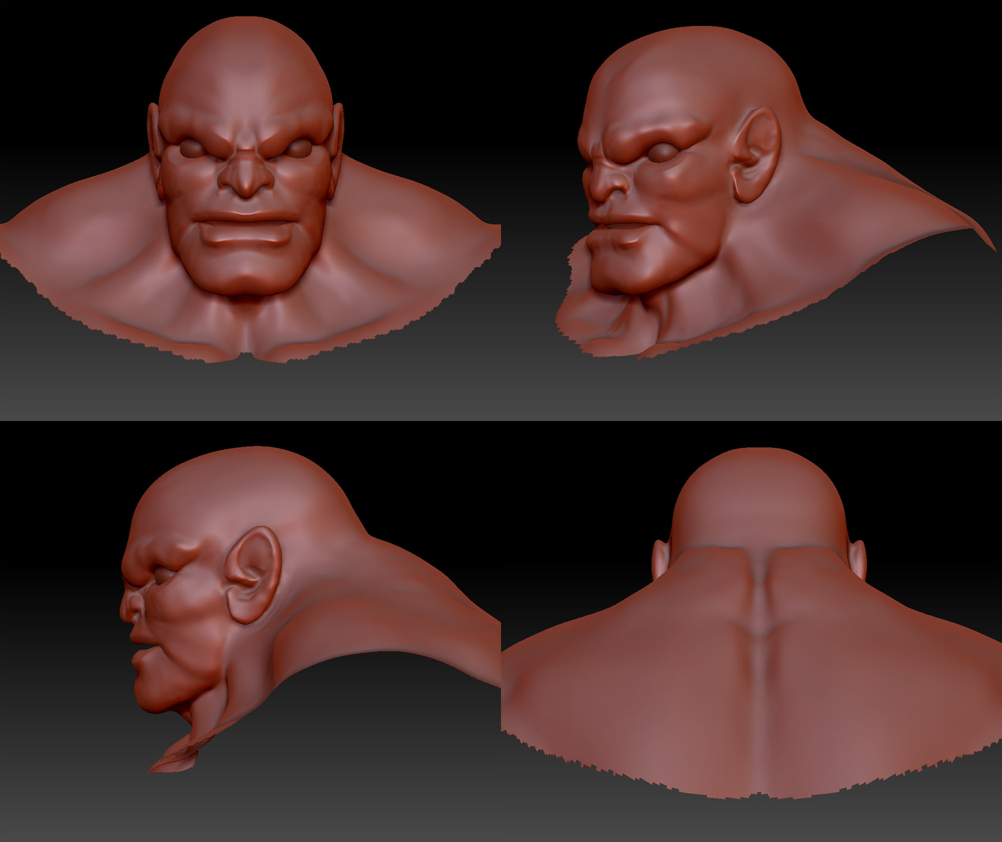 WIP Orc Warrior — polycount