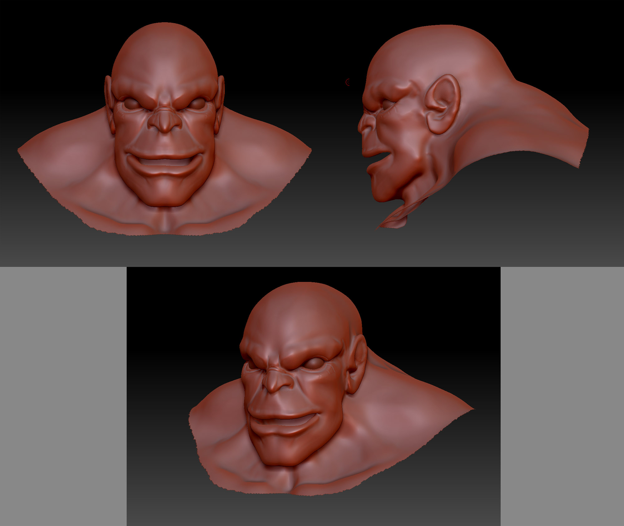 WIP Orc Warrior — polycount