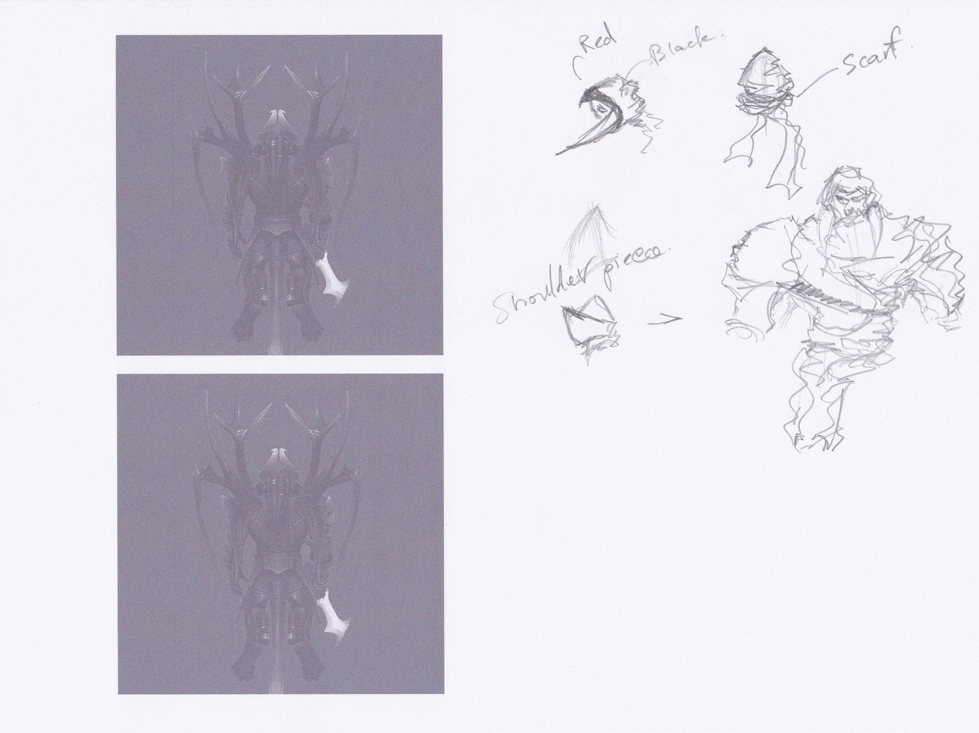 [DOTA 2] Doom Bringer Runic Scythe item set — polycount