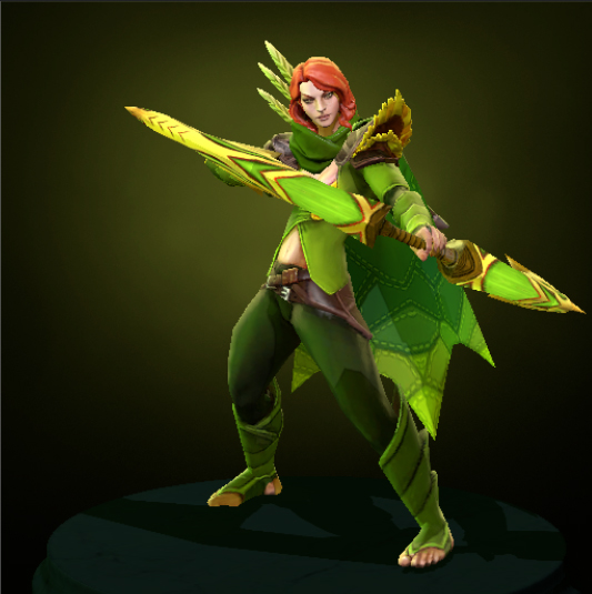 Windrunner - Eagle Rune Bow — polycount