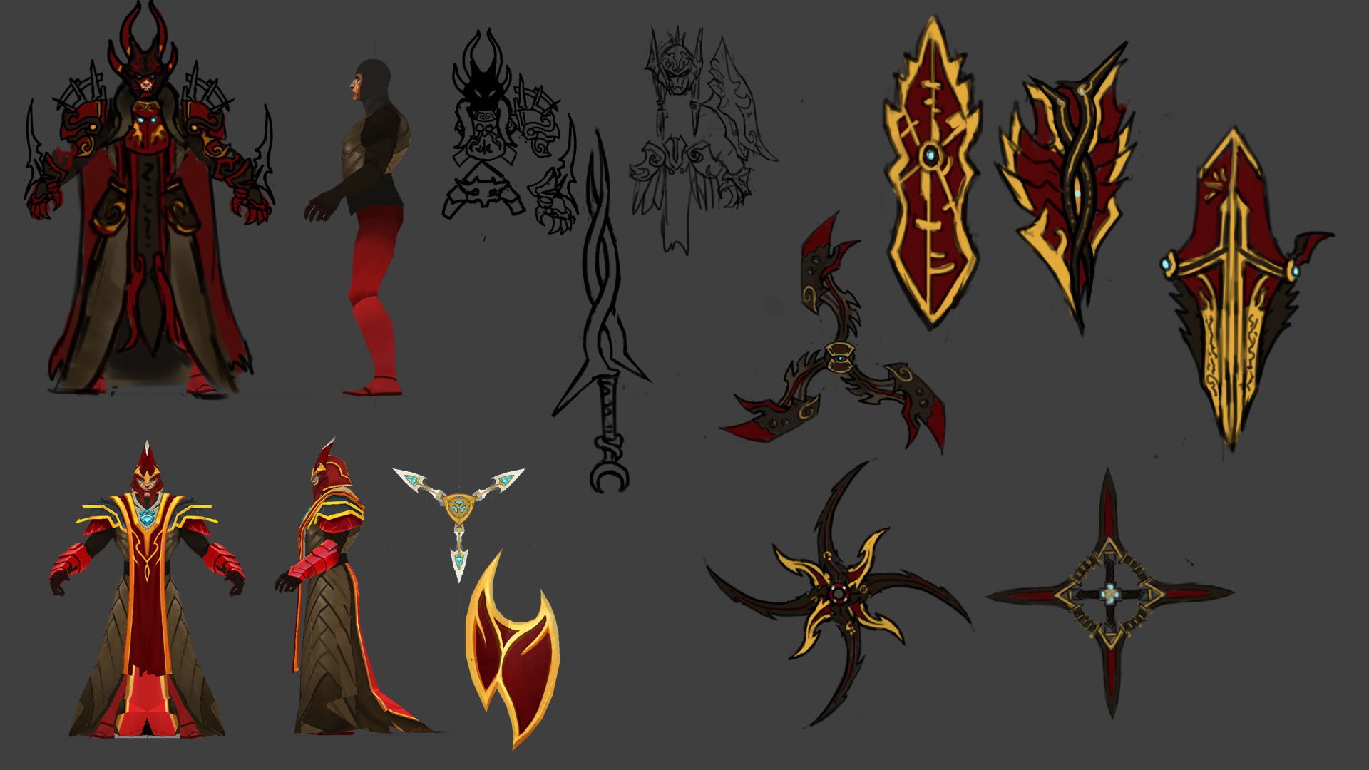 DOTA 2 - Silencer - Dark Horn full armor set — polycount