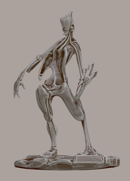 [Mixamo s character contest #3] Zombie hybrid — polycount