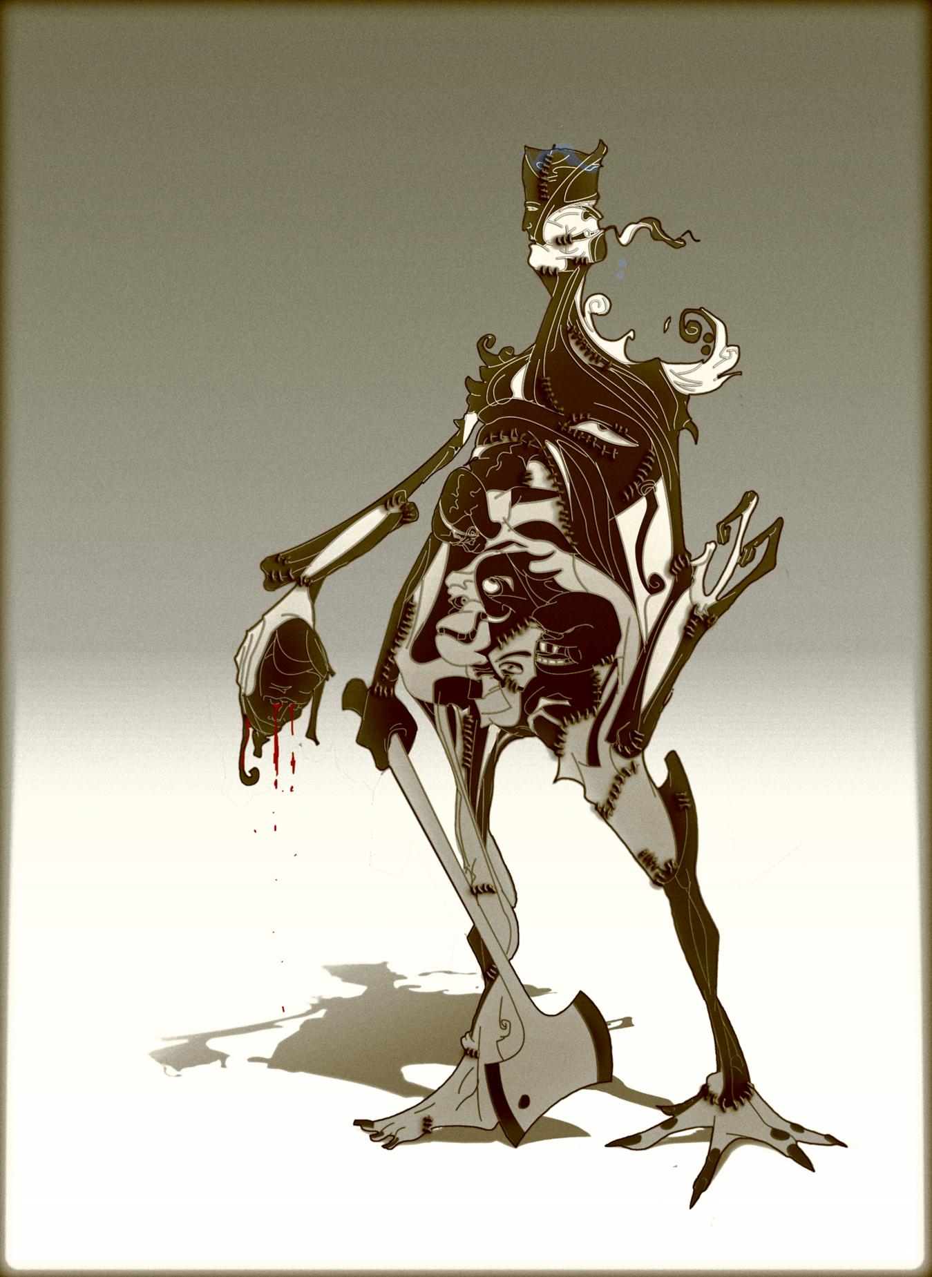 [Mixamo s character contest #3] Zombie hybrid — polycount
