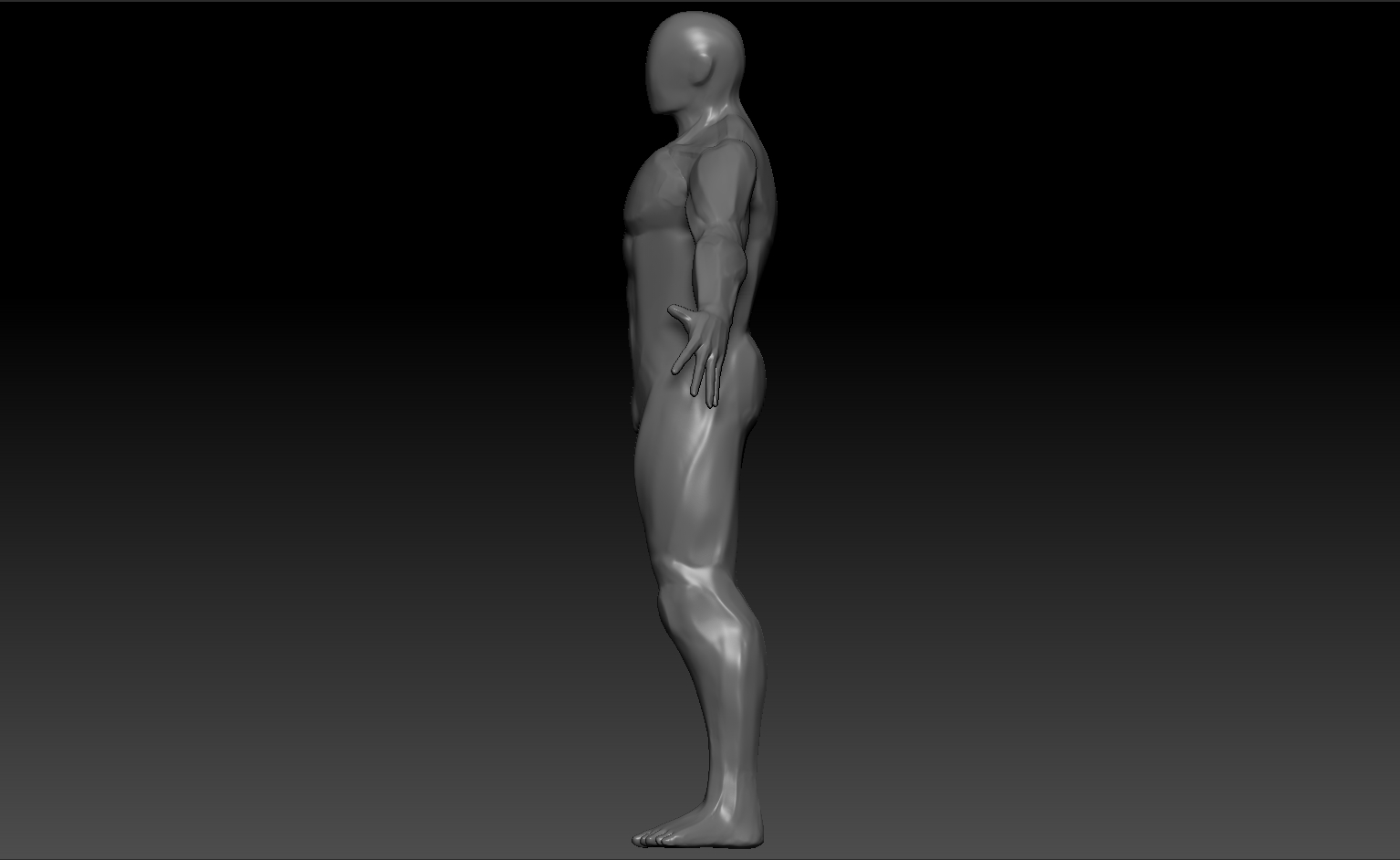 3D Body Modelling Practice, Beginner Level — polycount
