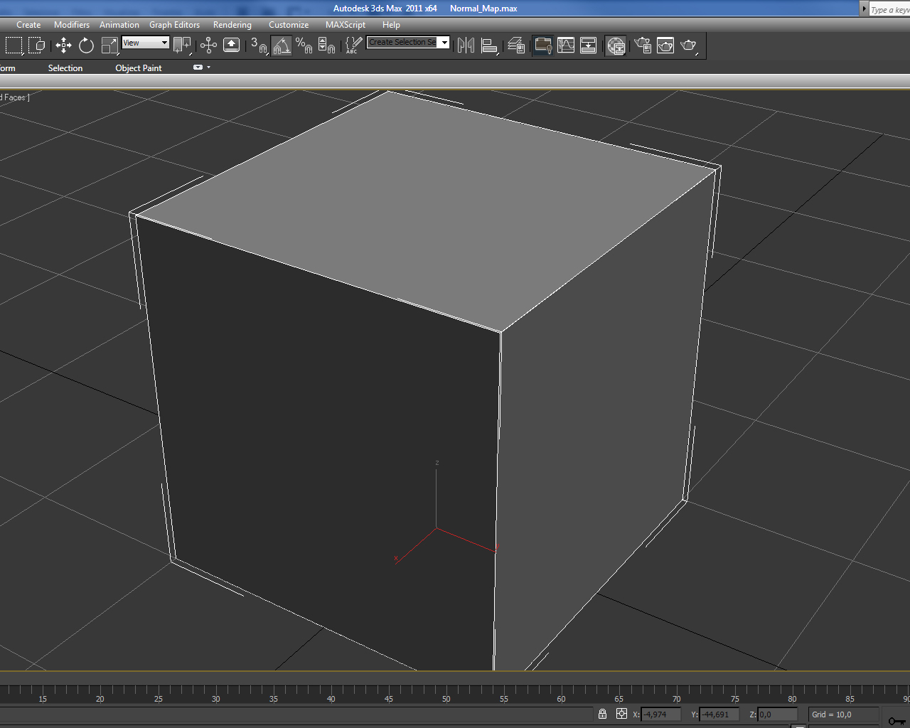 Normal map baking problem — polycount