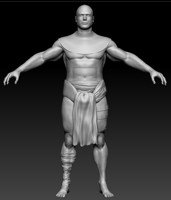 Warrior character - WIP — polycount
