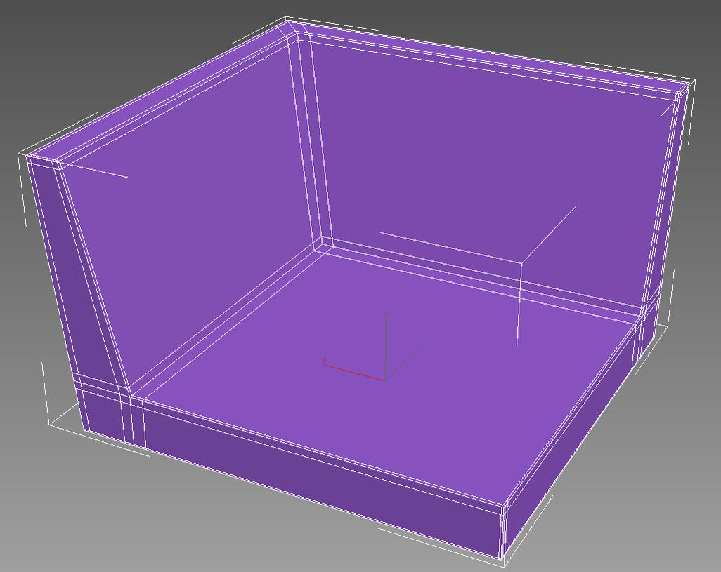 Subdivision modelling — polycount