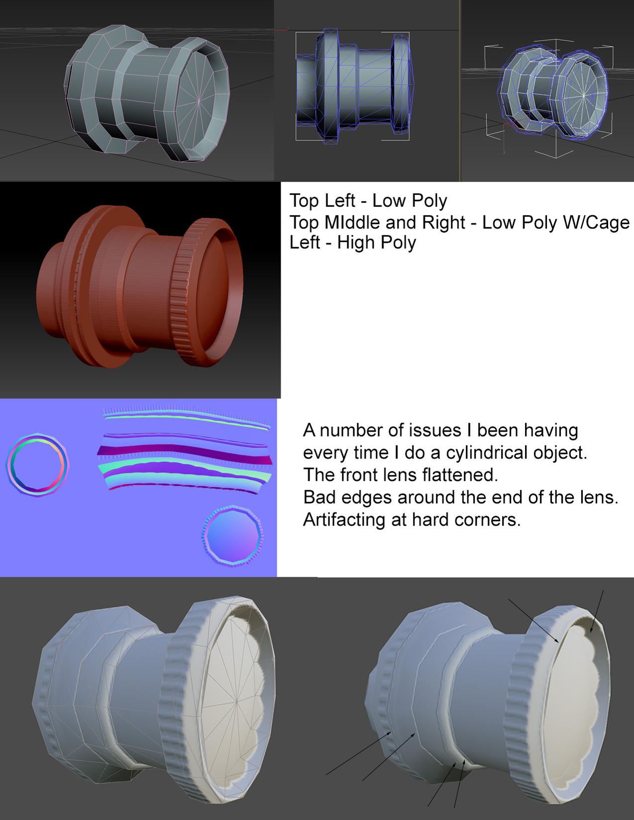 Normal Map on Cylindrical objects — polycount