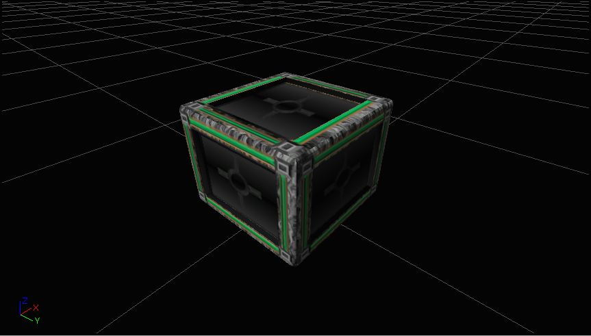 Metallic Crate — polycount
