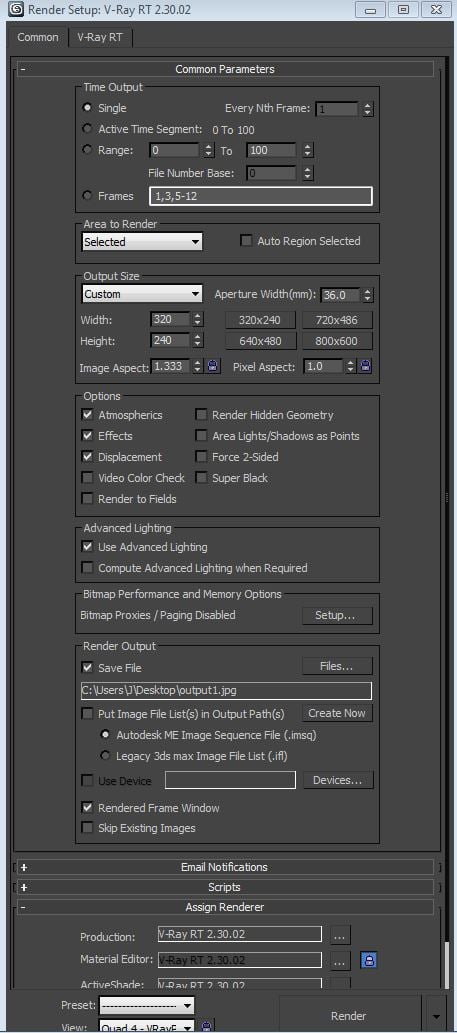 3DS/Vray Render Help — polycount