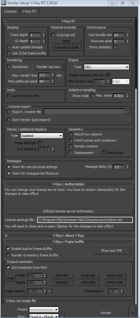 3DS/Vray Render Help — polycount