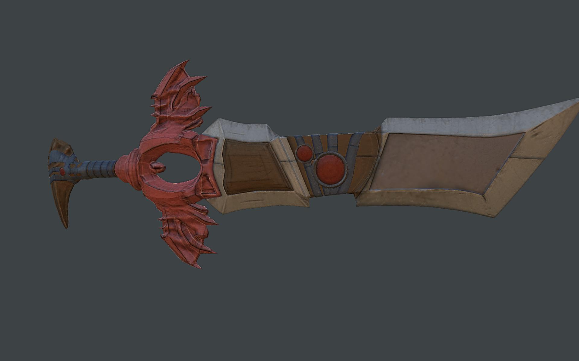 Please Critic: Red Sword Of Courage — polycount