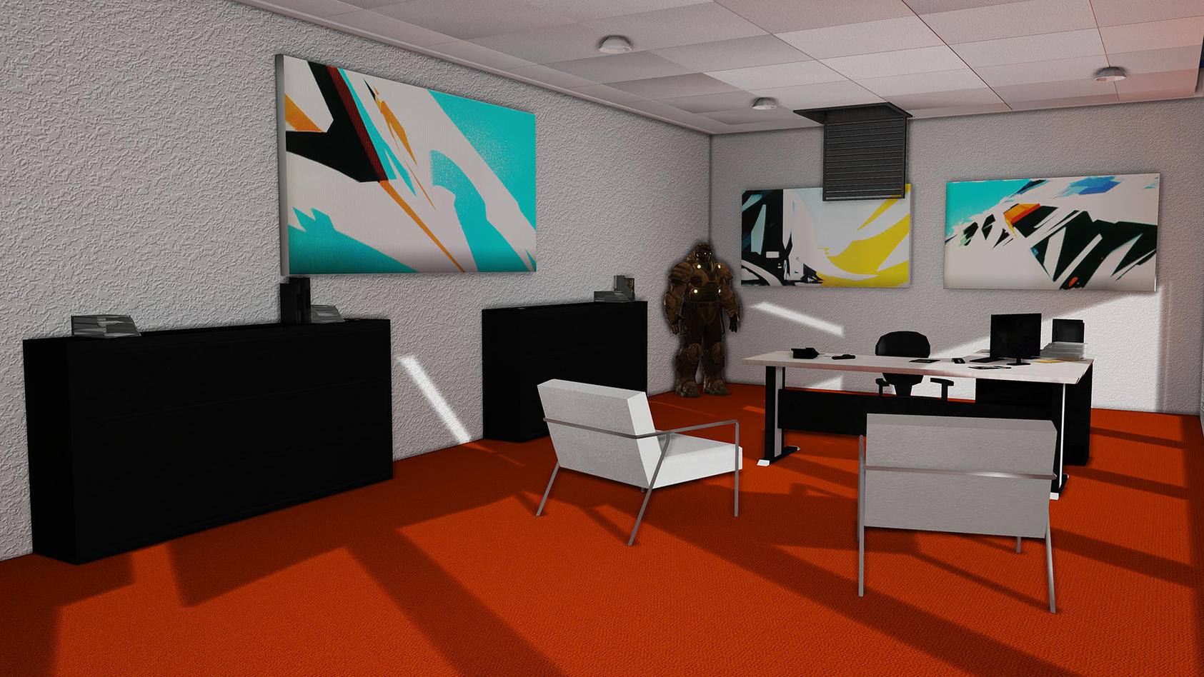 Hard Surface - Corner Scene — polycount