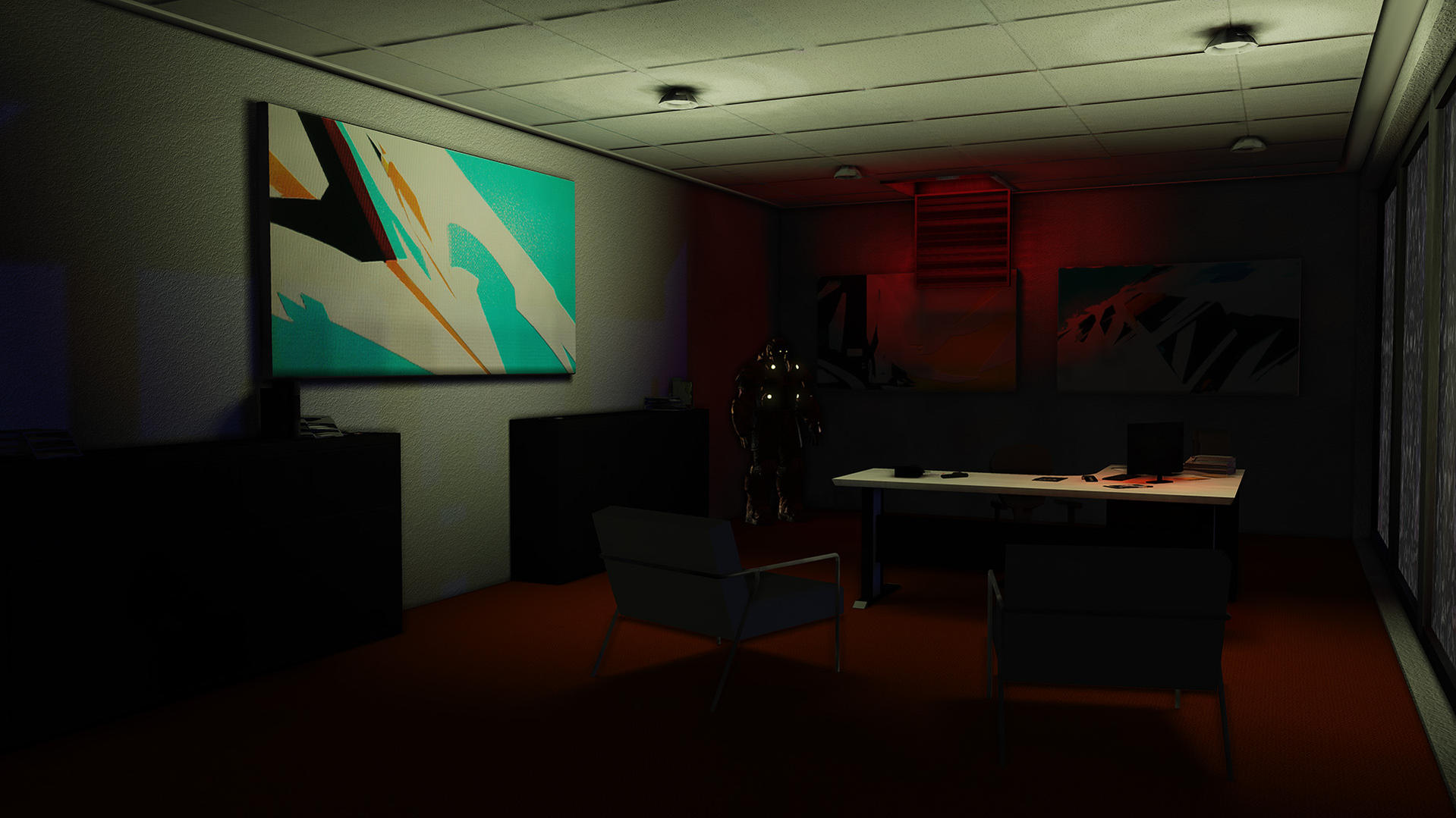 Hard Surface - Corner Scene — polycount