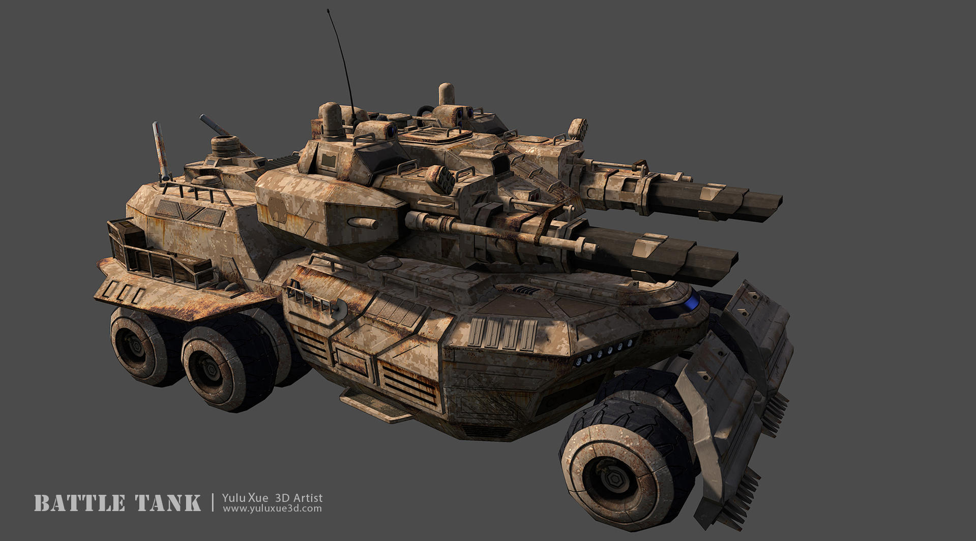 Battle Tank — polycount
