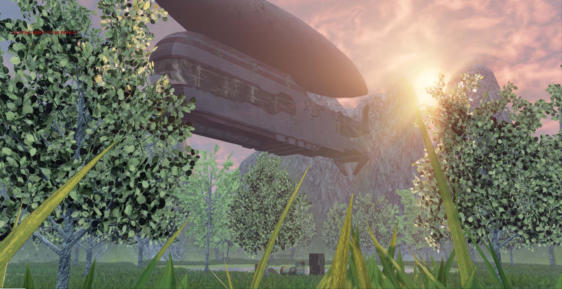 ESCAPE - Lost Airship - George Harvey — polycount