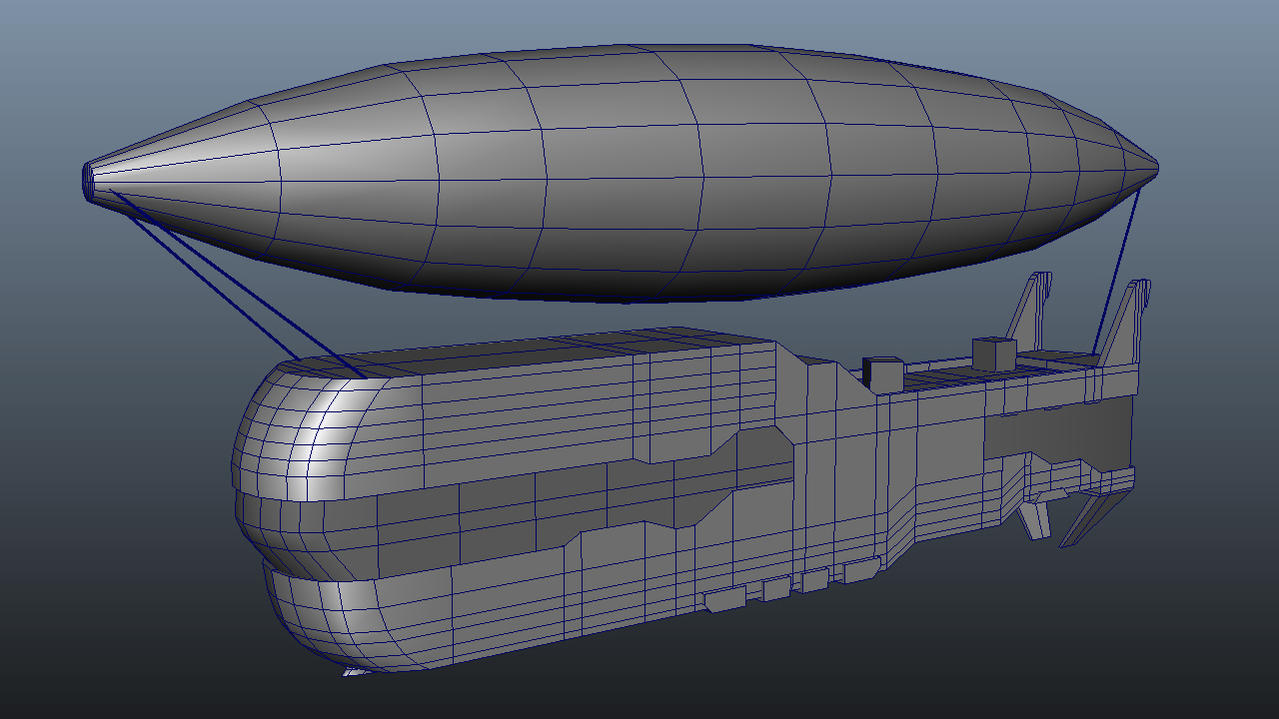 ESCAPE - Lost Airship - George Harvey — polycount