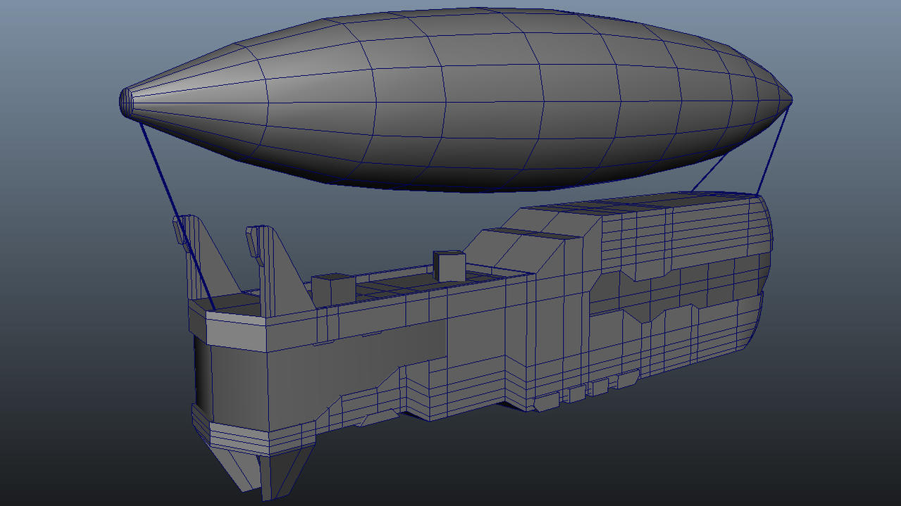 ESCAPE - Lost Airship - George Harvey — polycount