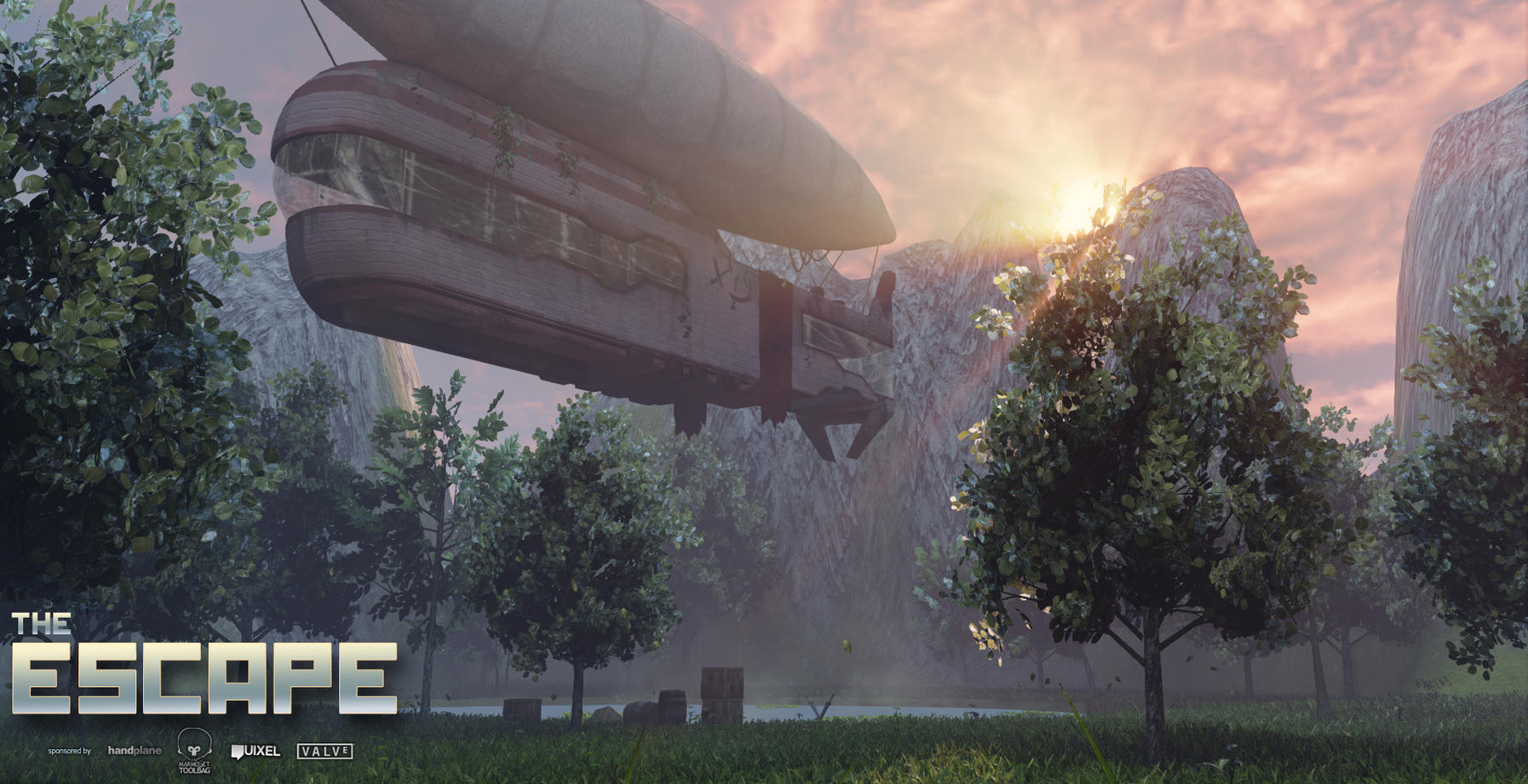 ESCAPE - Lost Airship - George Harvey — polycount