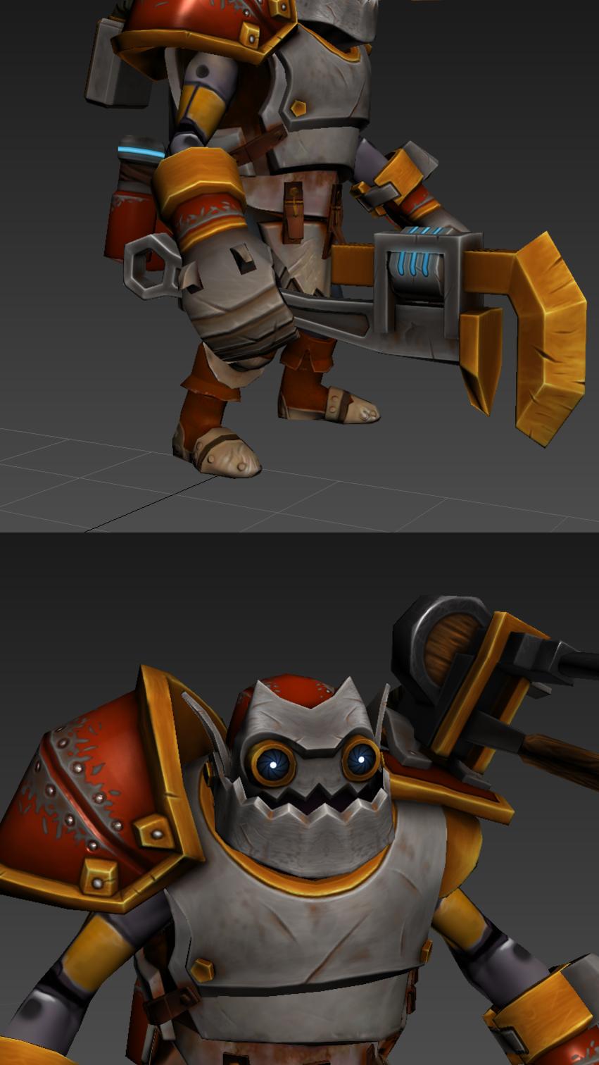 Clockwerk set — polycount