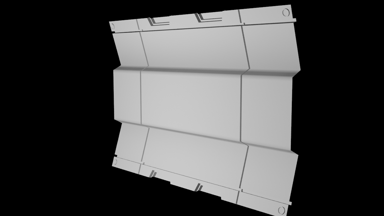 Sci Fi corridoor -Texture help — polycount