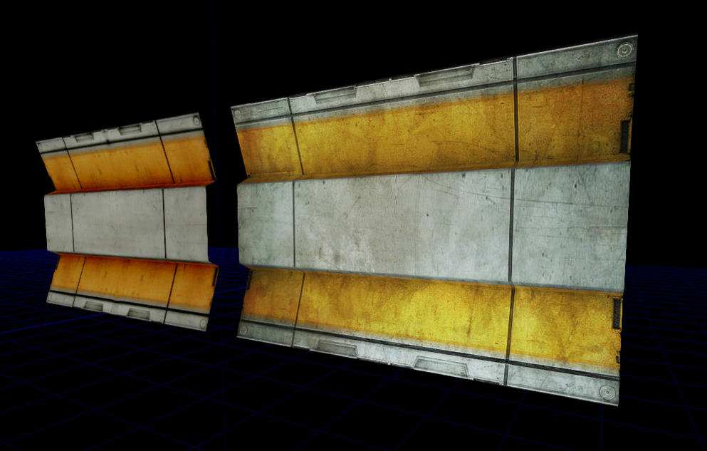 Sci Fi corridoor -Texture help — polycount