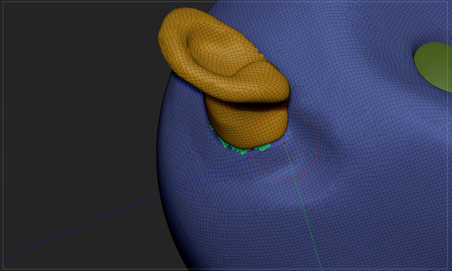 ZBrush - How to merge subtools without seams — polycount