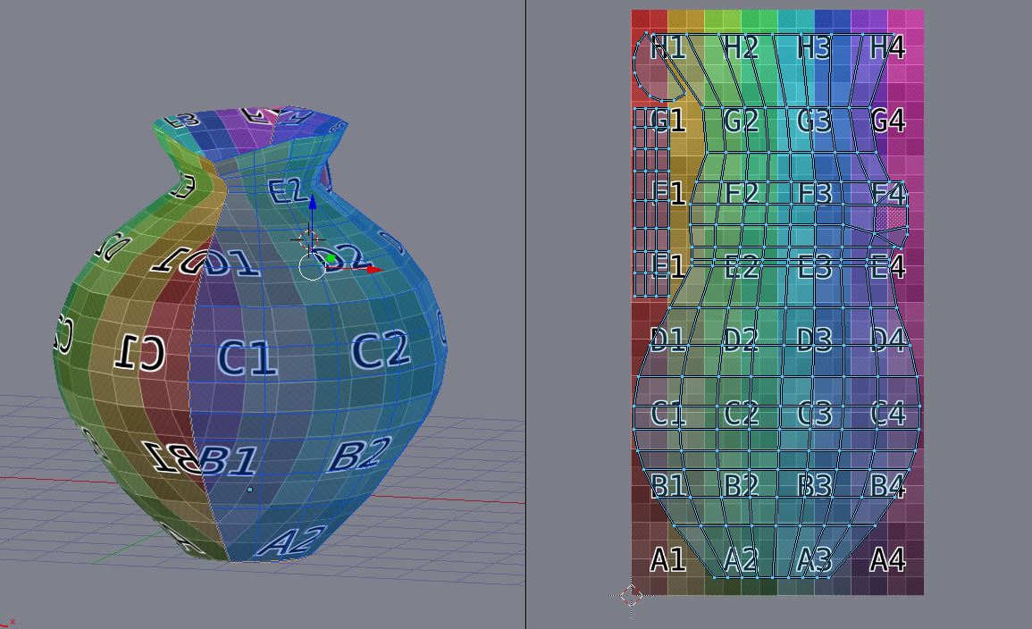 Terrible UV unwrapping skills. — polycount