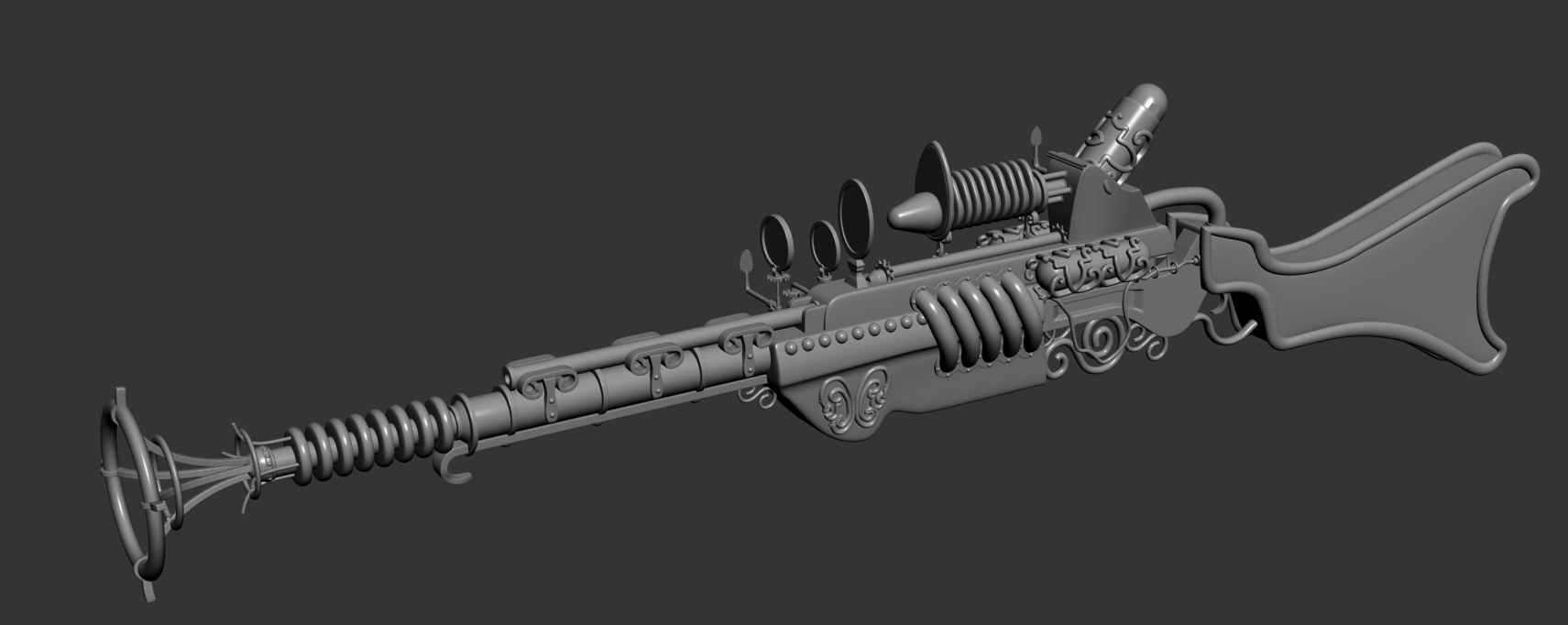 First Gun Model — polycount