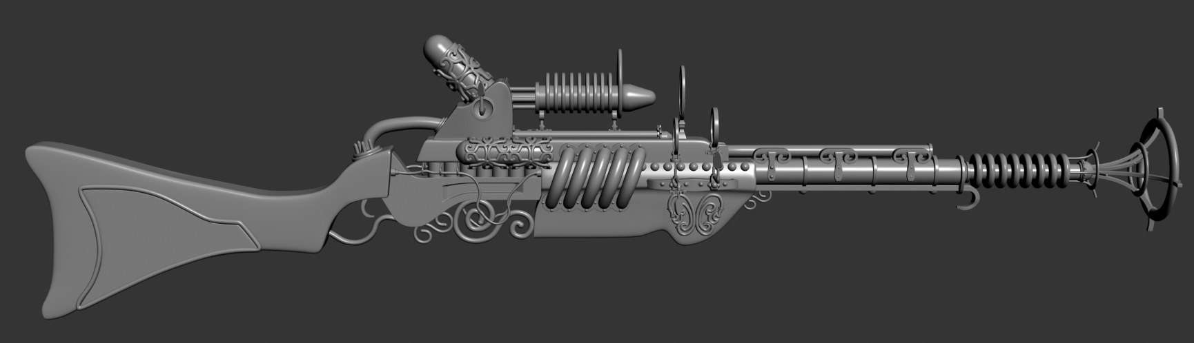 First Gun Model — polycount