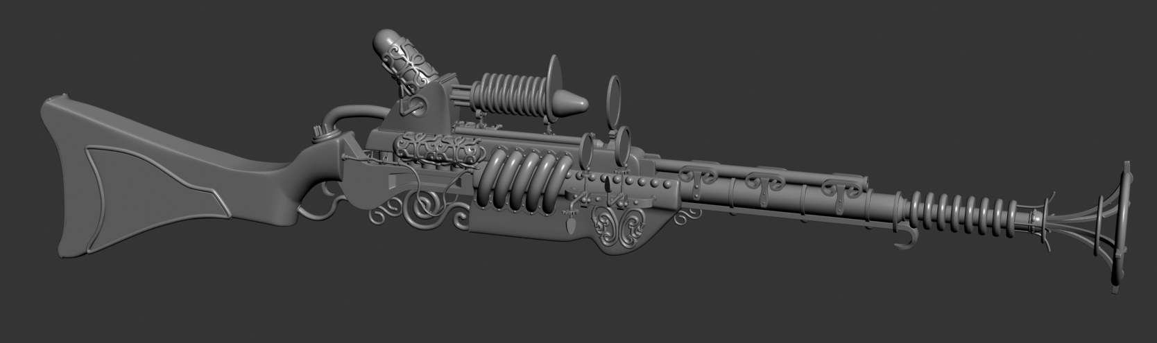 First Gun Model — polycount