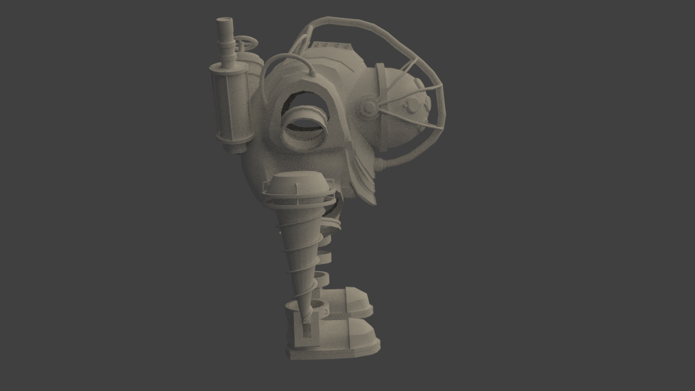 Big Daddy [WIP] — polycount