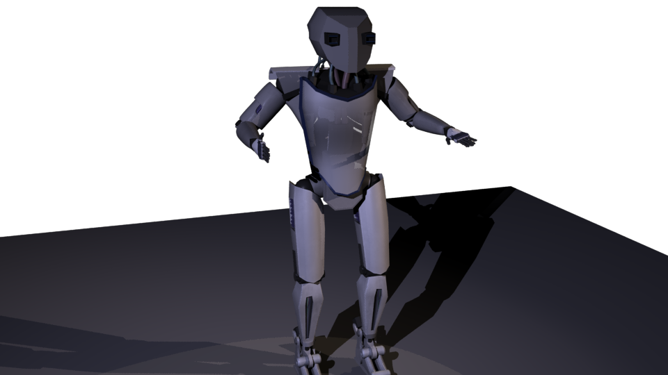 Humanoid Robot (Help needed) — polycount
