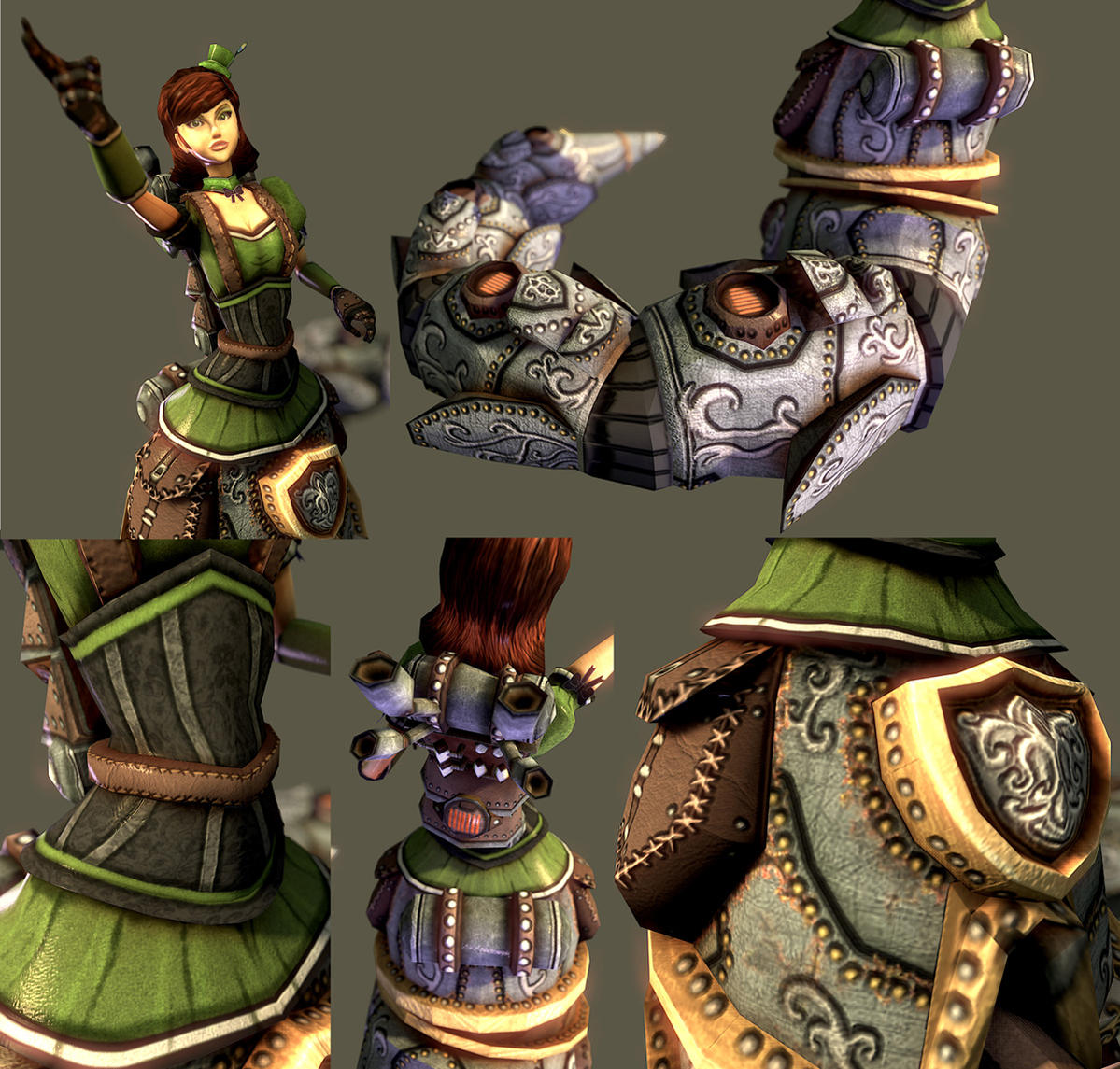 Character design feedback needed — polycount