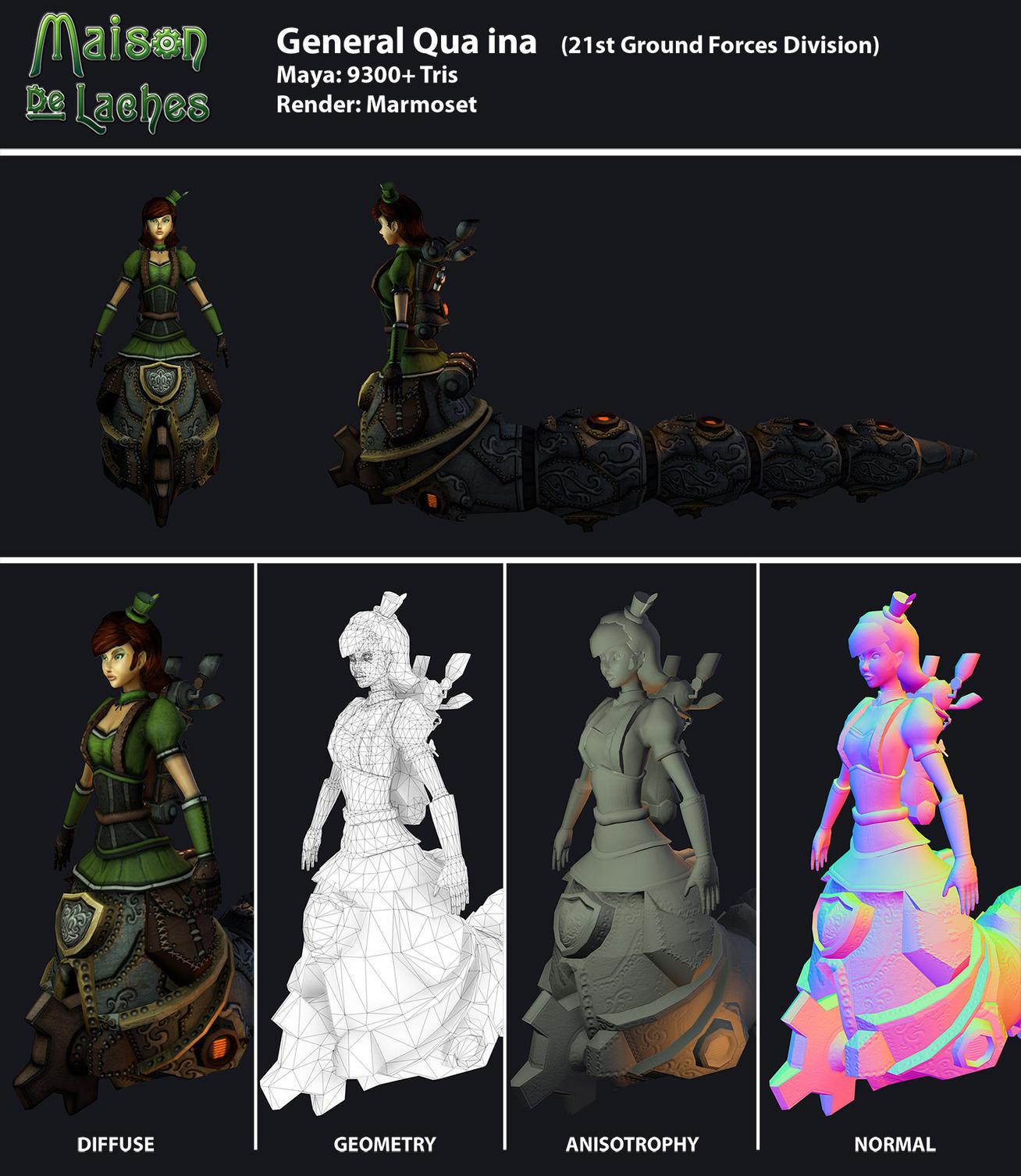 Character design feedback needed — polycount