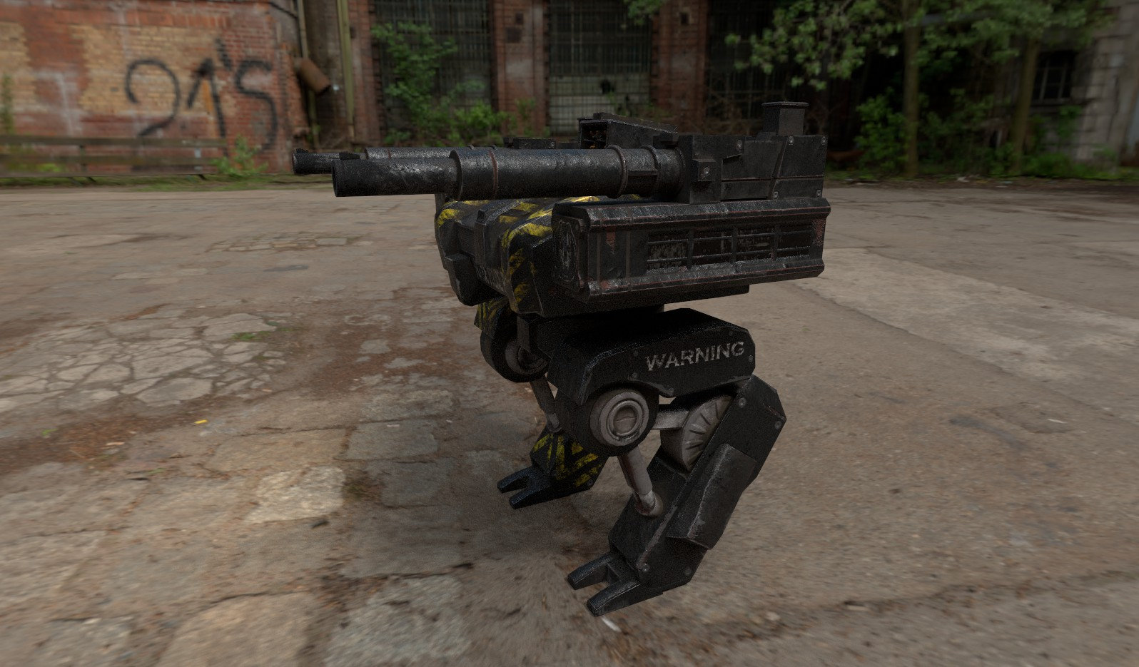 Mecha assignment — polycount