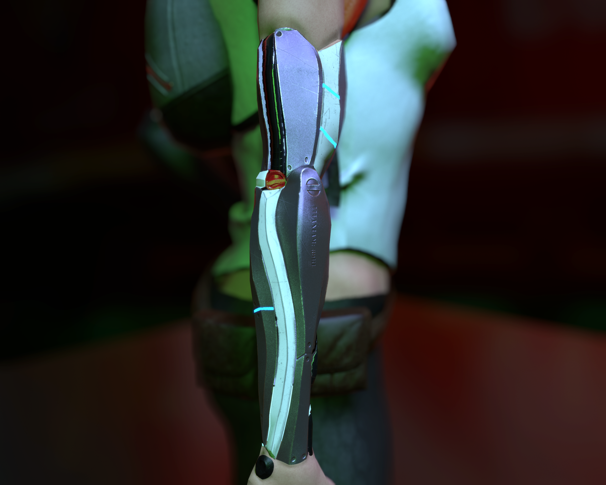 Bionic woman (game ready) aka my take on Lucy Liu Bot — polycount