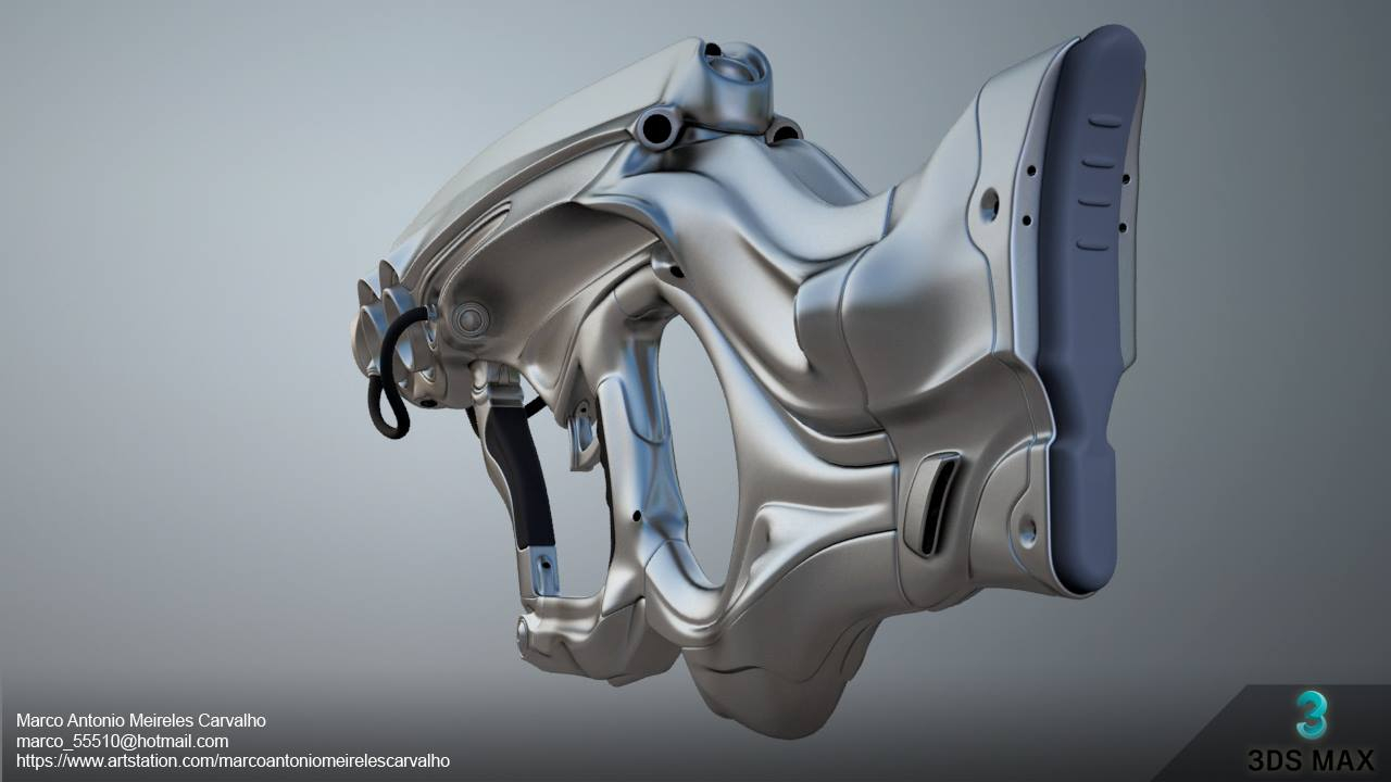 Alien weapon — polycount