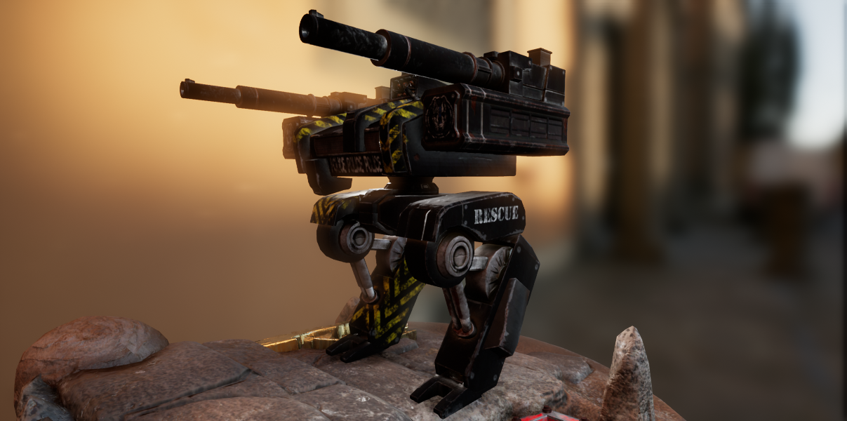 Mecha assignment — polycount