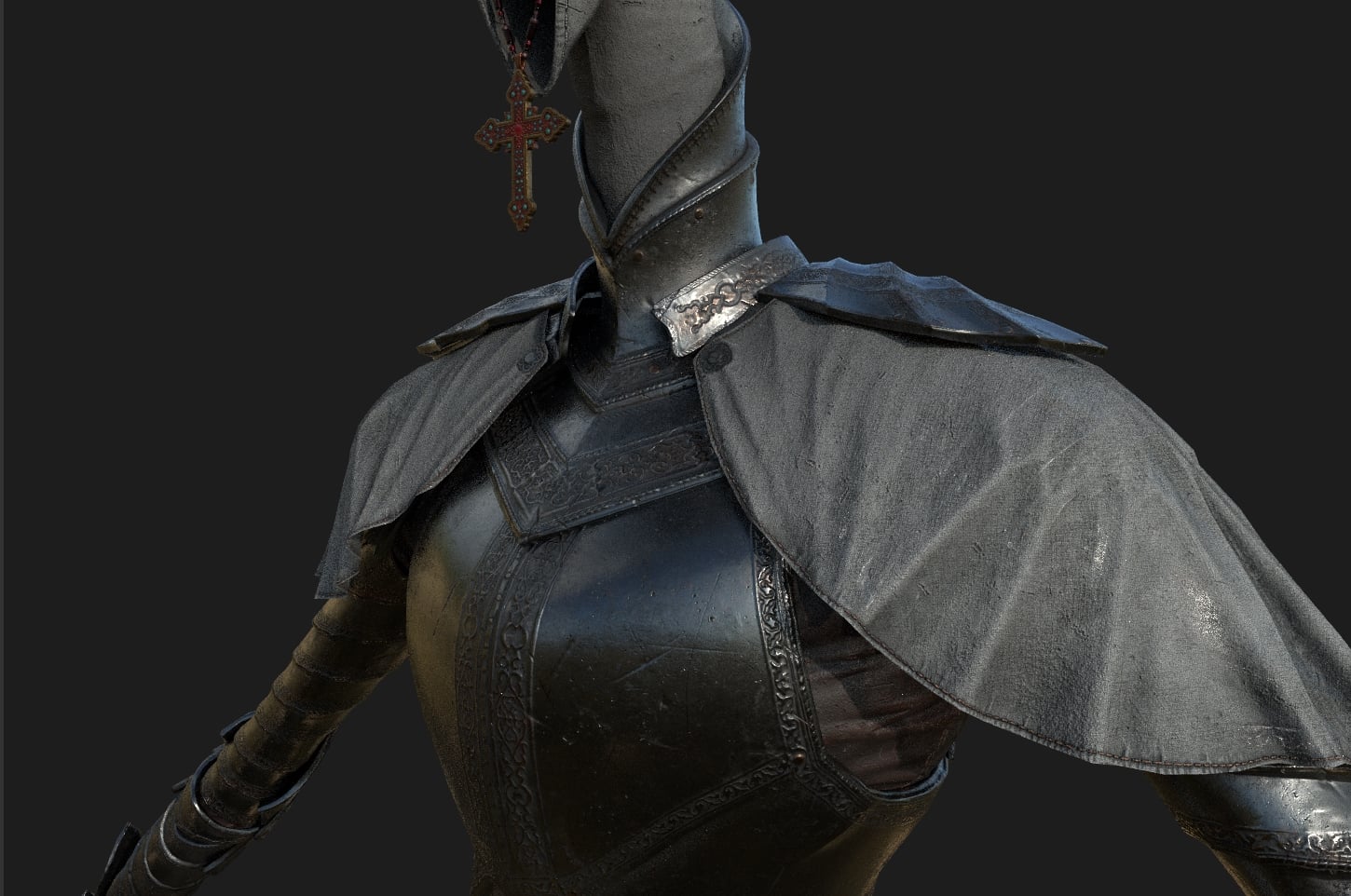 [WIP] Dark Souls III | Dancer of the Boreal Valley — polycount