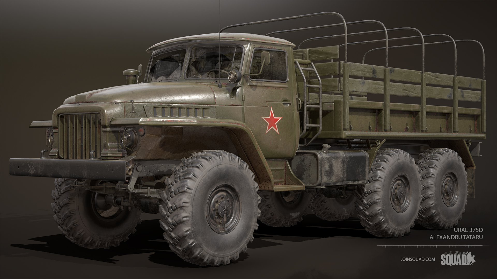  Squad Vehicles And Weapons Polycount
