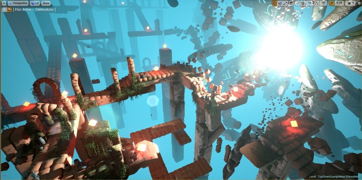 [UE4] Gravity — polycount