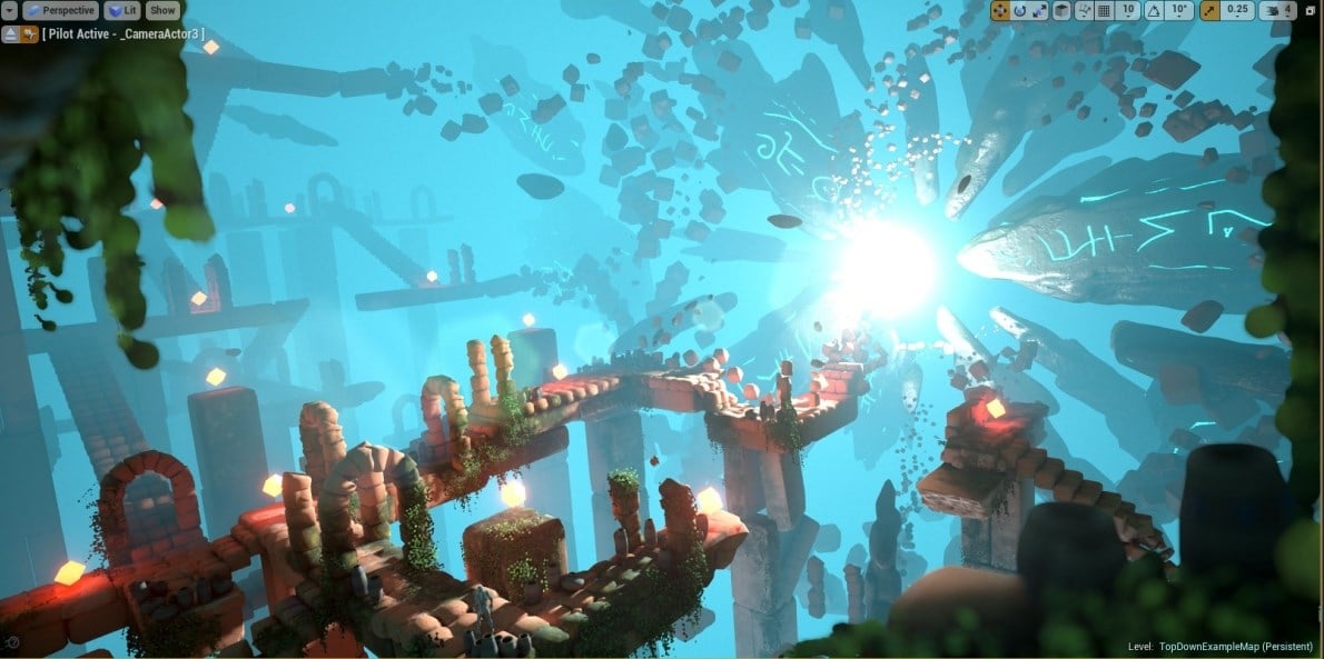 [UE4] Gravity — polycount