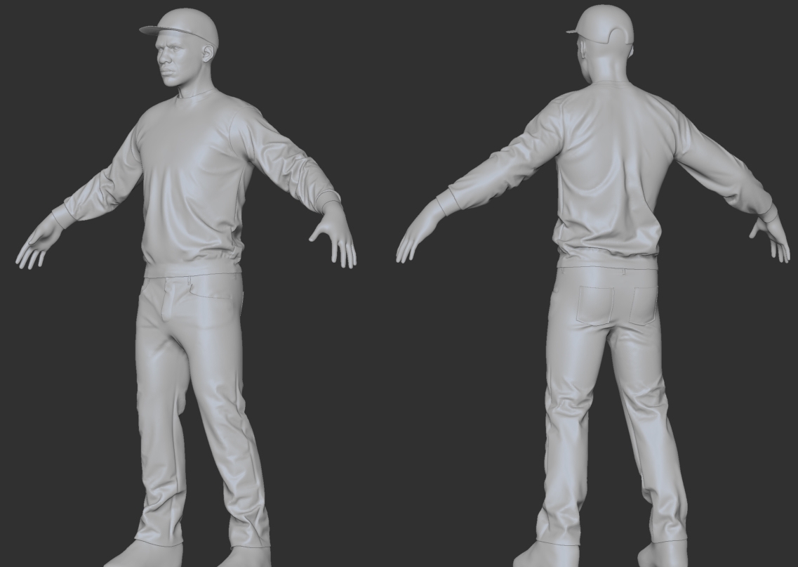 Character C C On Anatomy Required Polycount