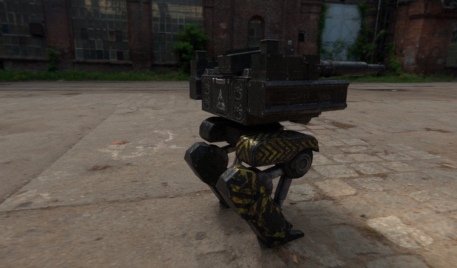 Mecha assignment — polycount