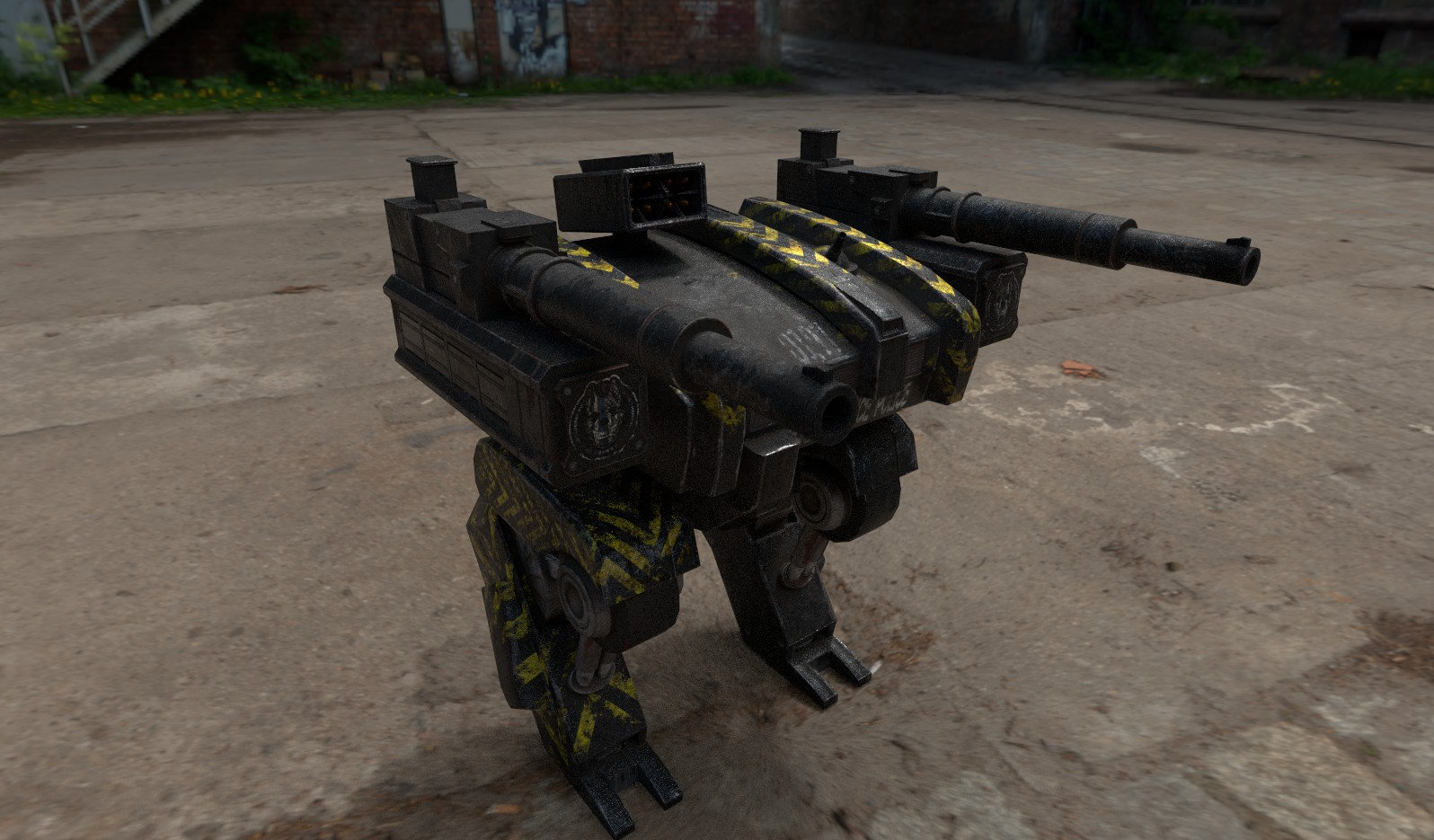 Mecha assignment — polycount